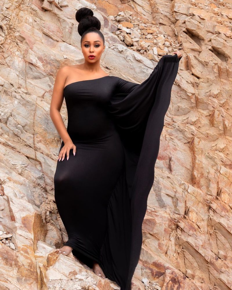 Minnie Dlamini sweet message to her Instagram fans as she reaches 2.5 ...