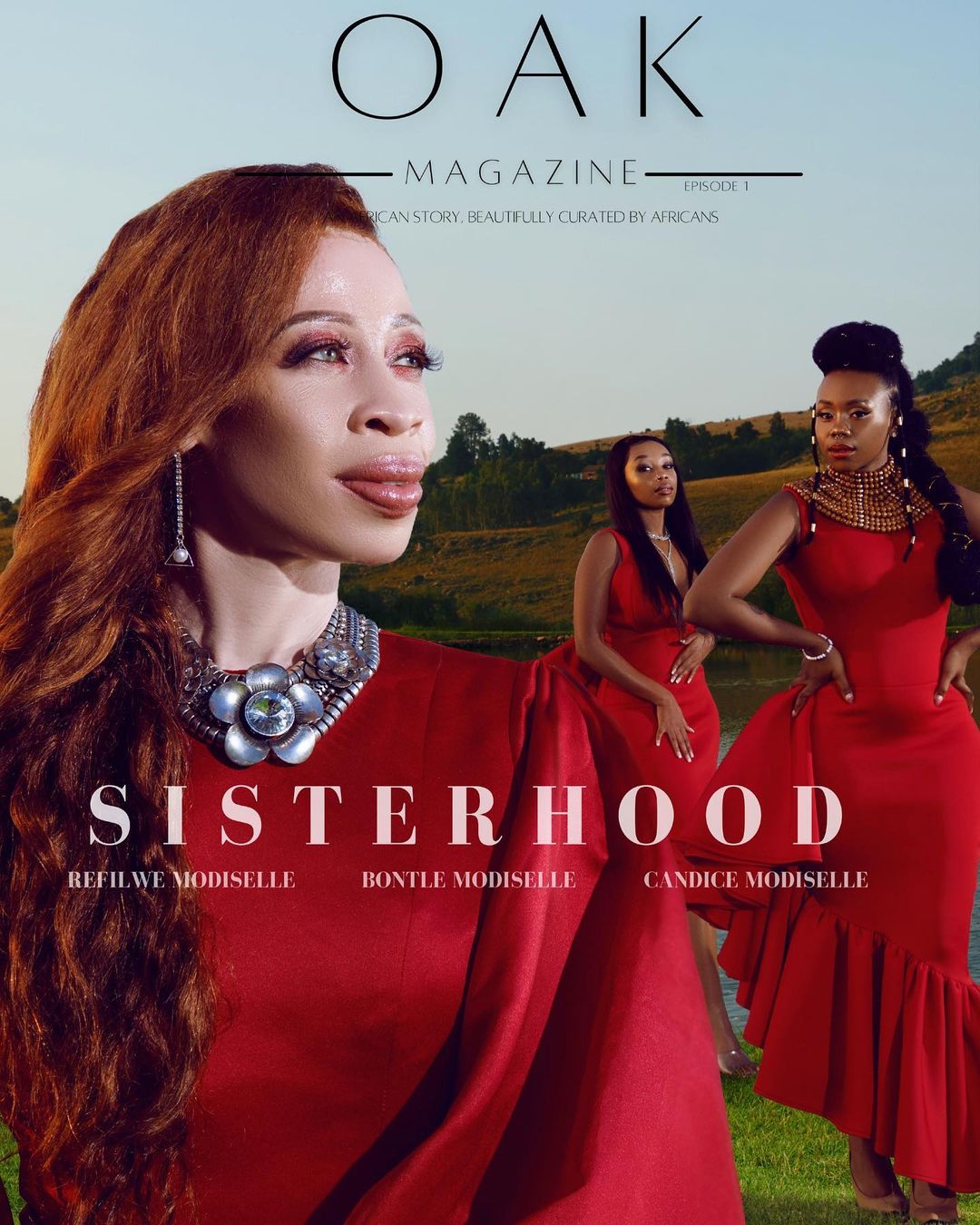 Refilwe, Bontle and Candice Modiselle look beautiful on the Oak ...