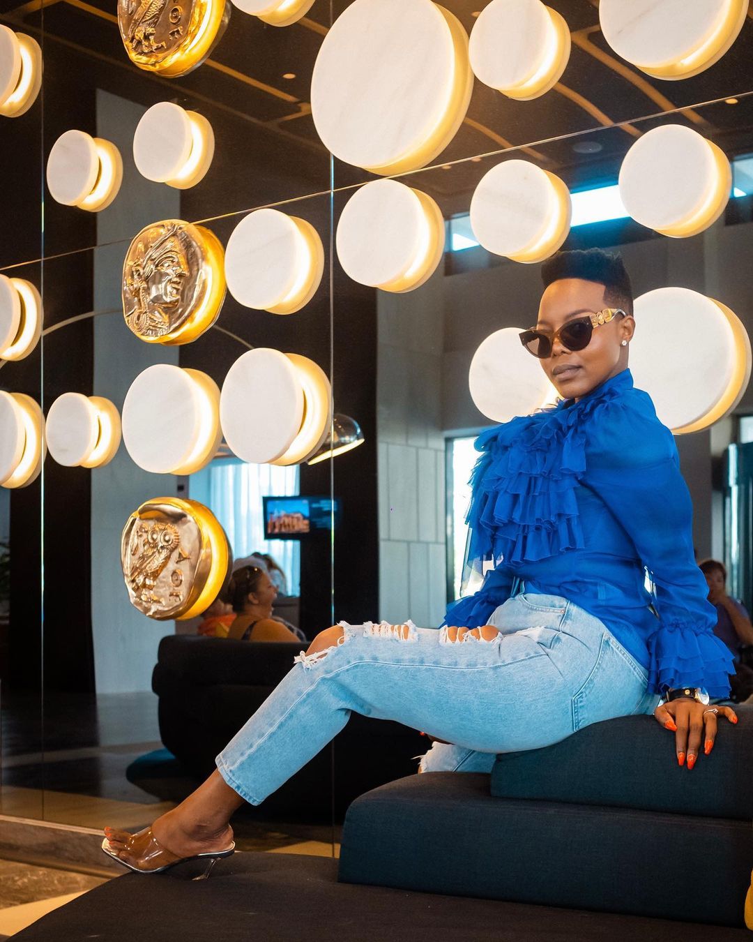 Nomcebo Zikode over the moon after meeting her Idol - Photo - News365.co.za