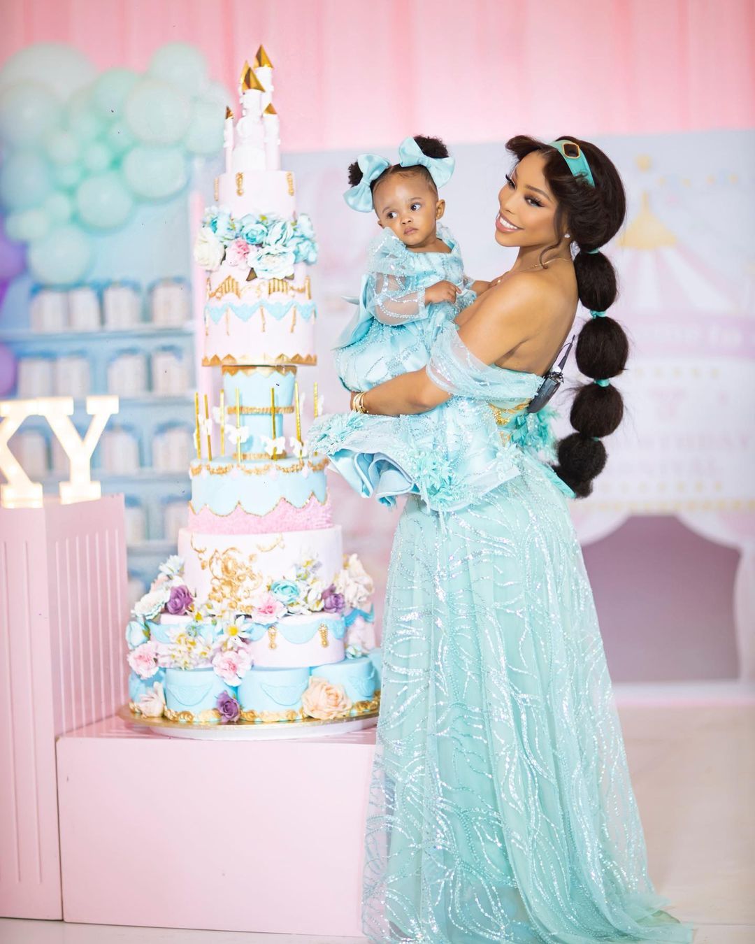 Faith Nketsi shares more beautiful photos from her daughter’s birthday ...