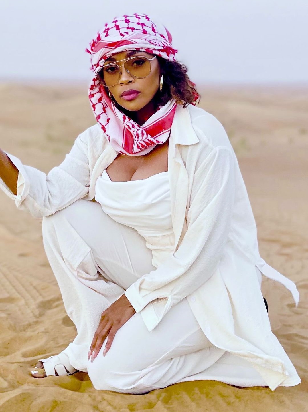 Photos: Inside actress Thembi Seete's vacation in Dubai - News365.co.za